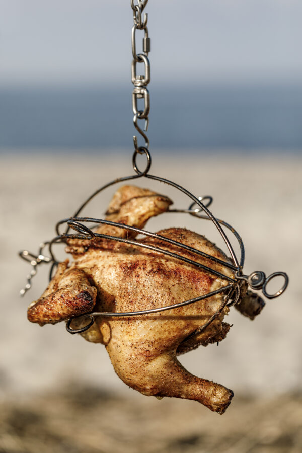 Hanging Poultry Grill Basket - Voodoo Q