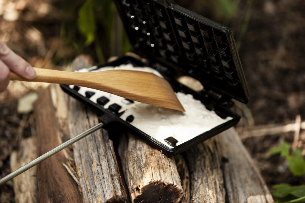 Waffle Iron: Cast Iron Waffle Maker